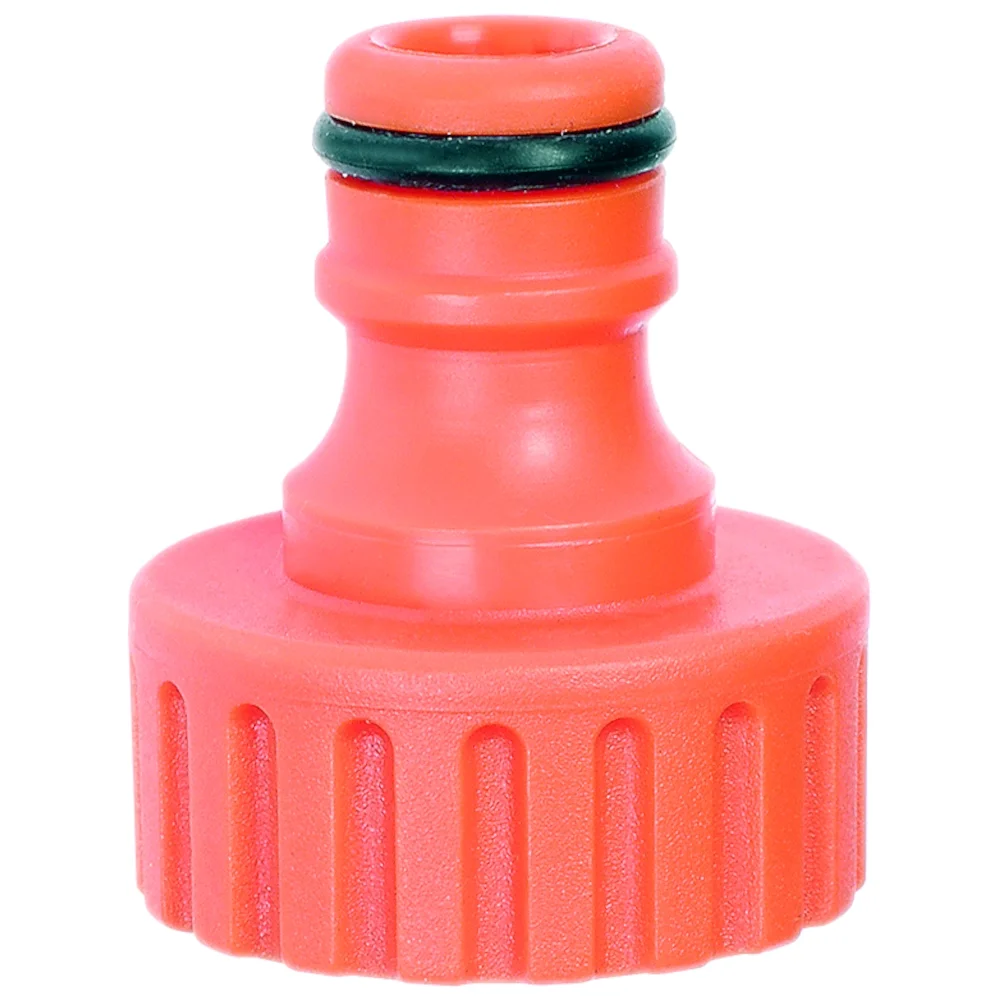 Plastic tap connector 1/2" with 1" female thread